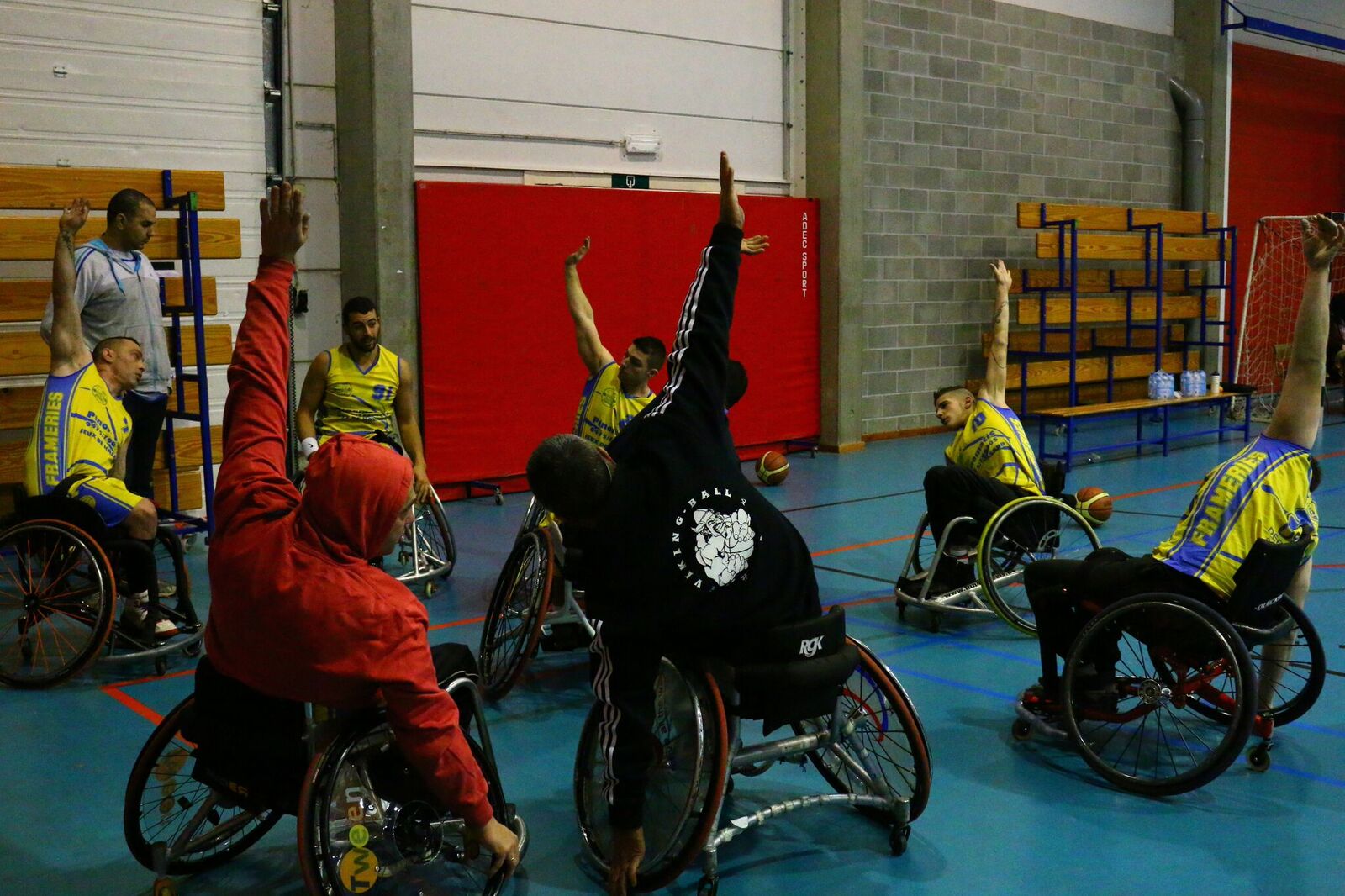 BHBB JSLB Viking-Ball – RBBC Laarne. Photos du match amical, le 5 ...